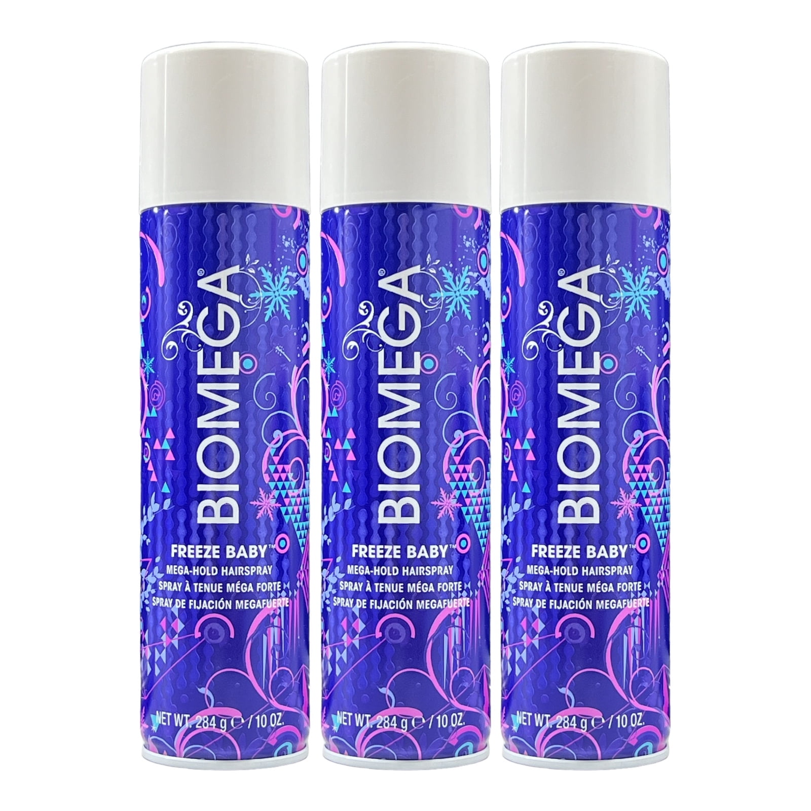 Aquage Biomega Freeze Baby Anti-Frizz Mega Hold Hairspray with Moisture ...