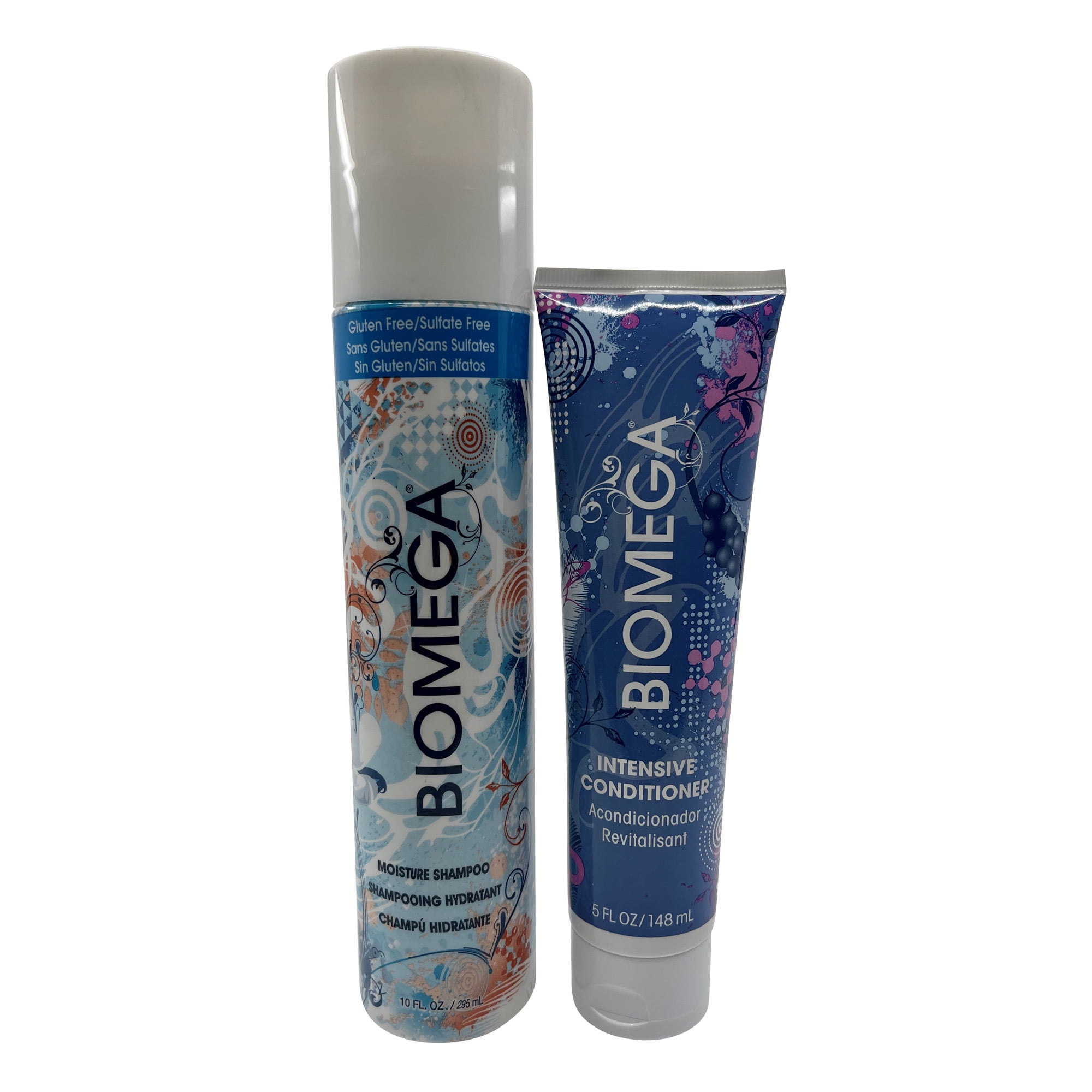 Aquage Biomega Moisture Shampoo 10 oz & Intensive Conditioner 5 oz ...