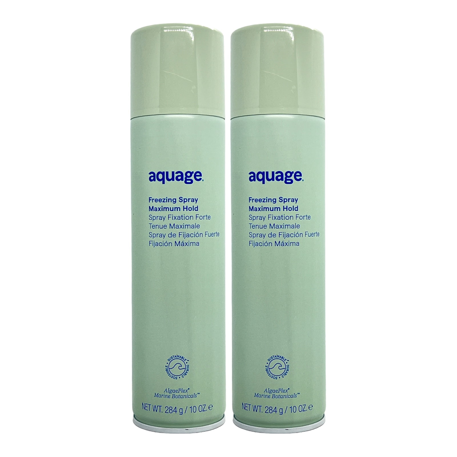 Aquage Freezing Spray Maximum Hold 10 Oz (Pack of 2) - Walmart.com