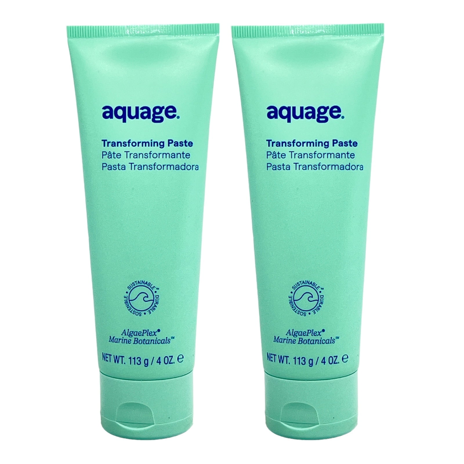 Aquage Transforming Paste, Texturizing Wax and Hairspray Blend, Flexible Hold, 4 Oz Pack of 2 ...