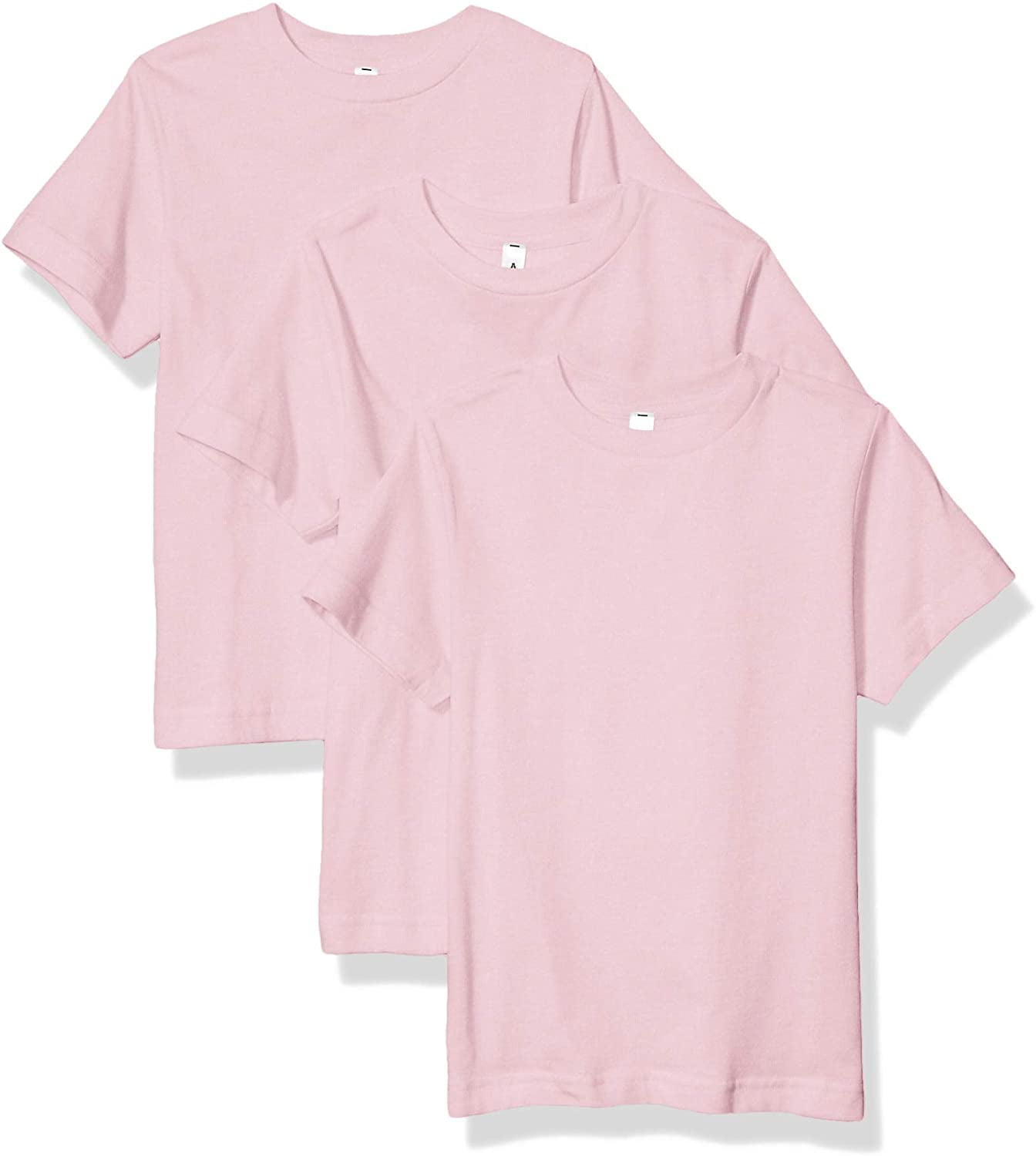 Aquaguard Boys' Heavyweight Combed Ringspun Cotton T-shirt - 3 Pack ...