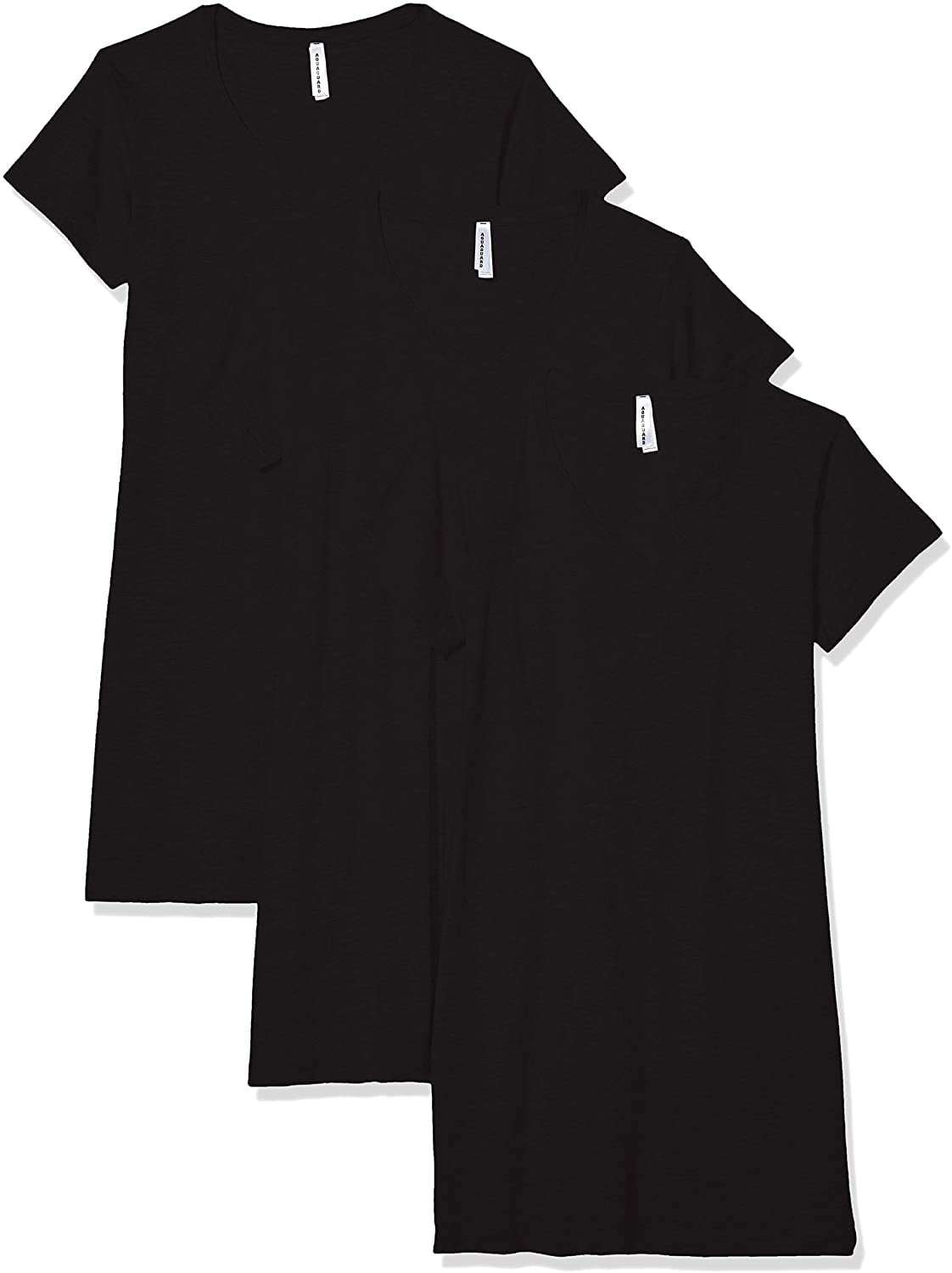 Aquaguard Women's Fine Jersey Crossover V-neck Coverup Dress - 3 Pack ...