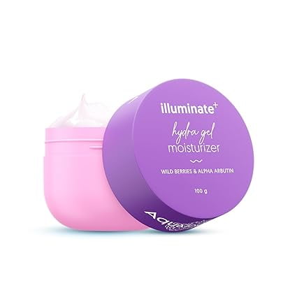 Aqualogica Illuminate + Hydra Gel Moisturizer with Wild Berries & Alpha ...