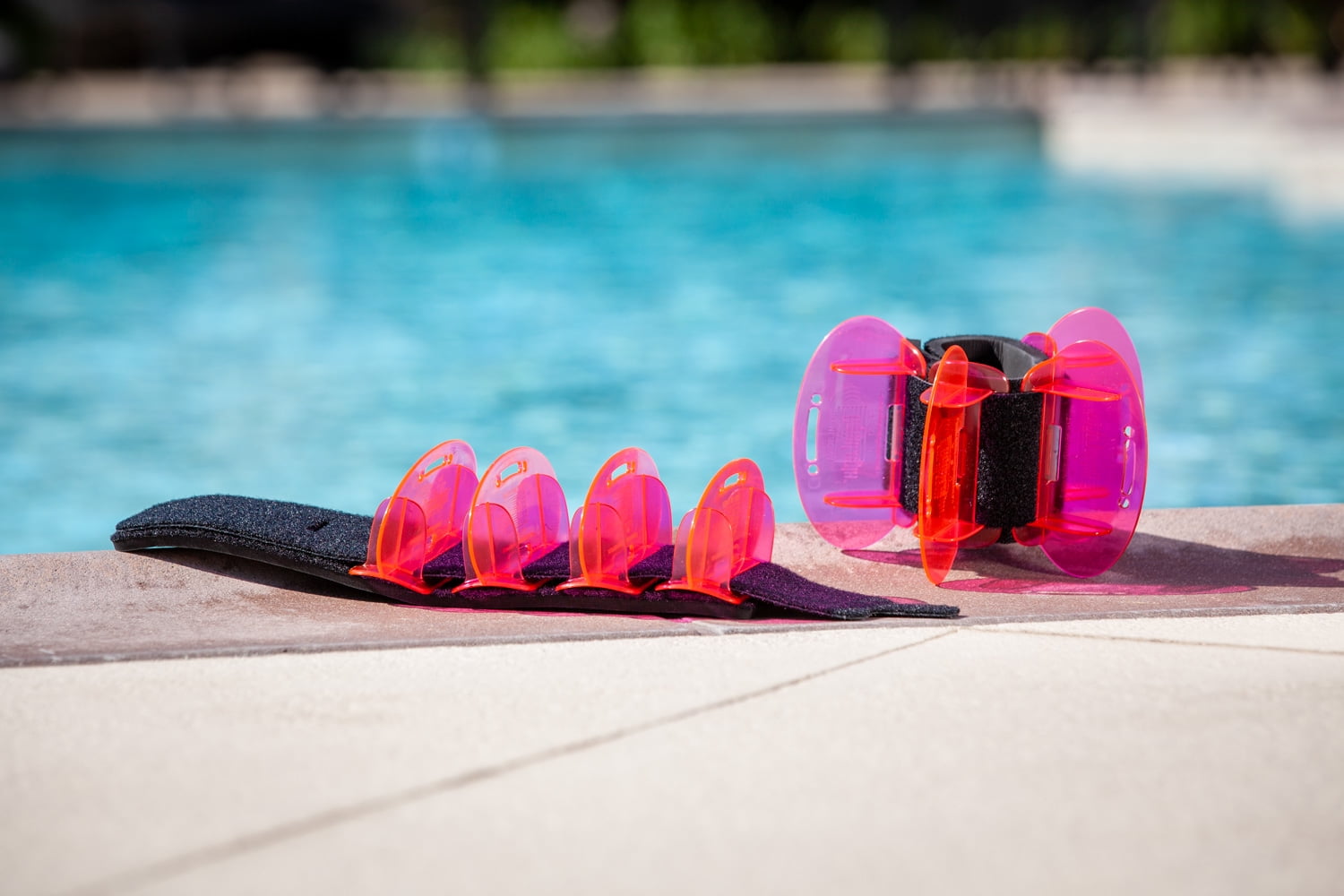 Aqualogix Pink Medium Resistance Aquatic Hybrid Fin Set - Lower/Upper ...