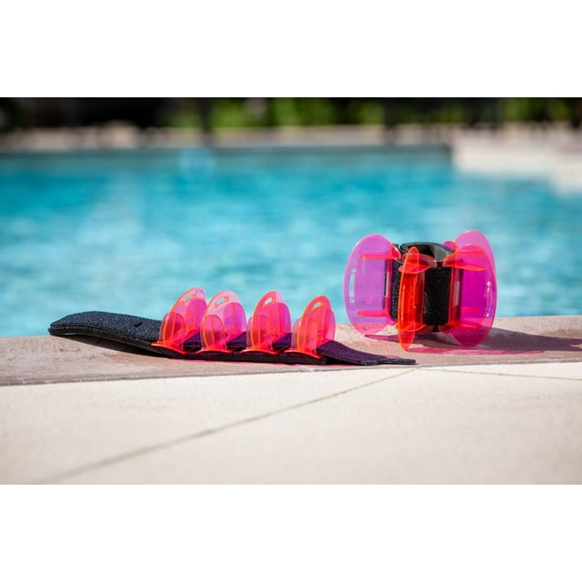 Aqualogix Pink Medium Resistance Aquatic Hybrid Fin Set - Lower/Upper ...