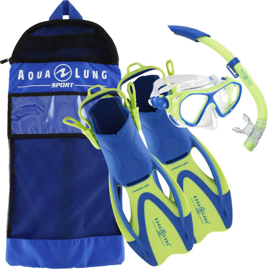 Aqualung Sport Urchin PC Jr Kids Recreational Snorkeling Set Bright ...