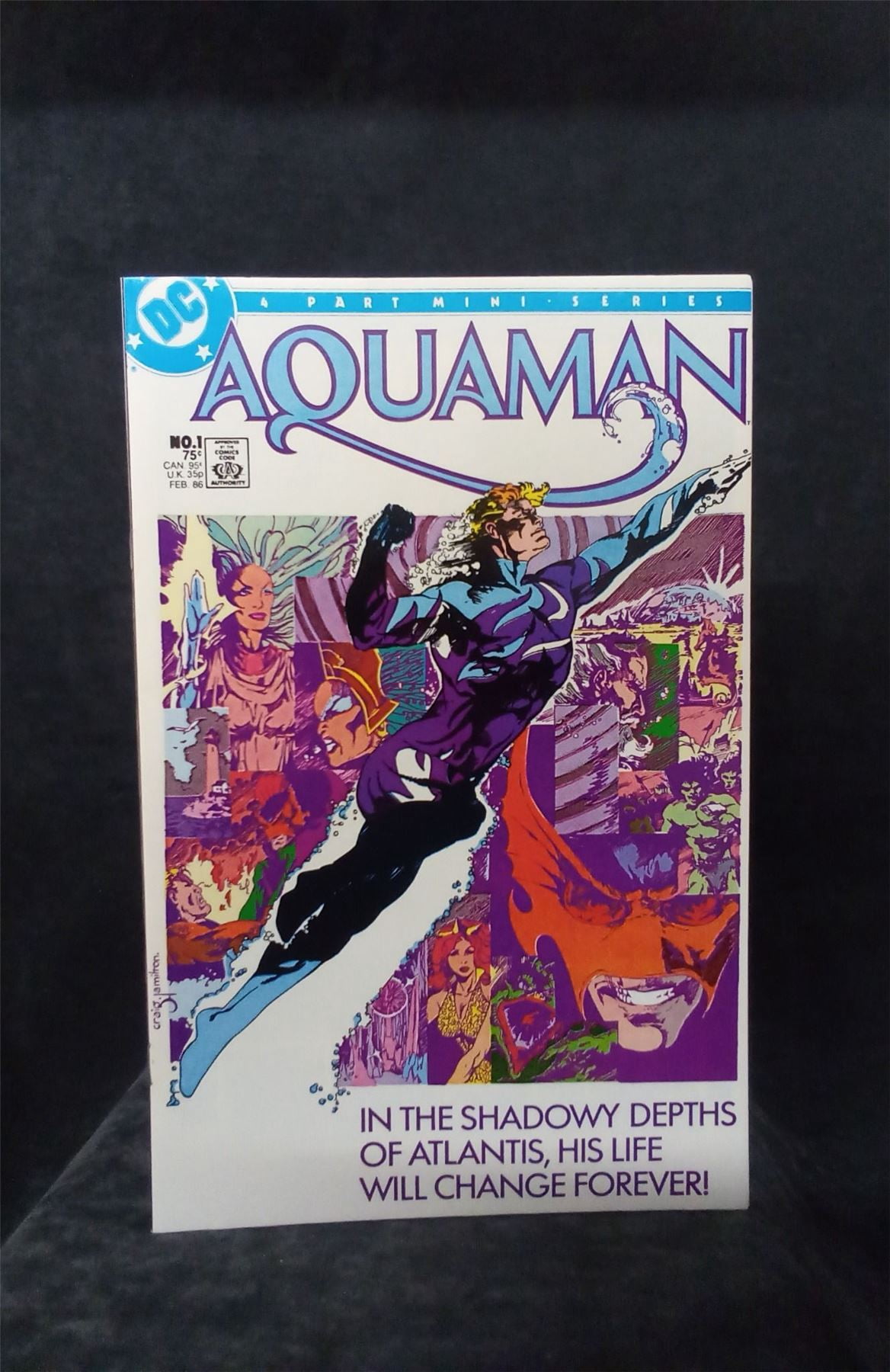 Pre-Owned Aquaman #1 1986 DC Comics Comic Book - Walmart.com