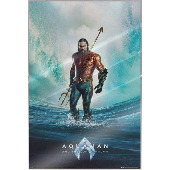 Aquaman And The Lost Kingdom - Movie Poster (Teaser - Jason Momoa ...