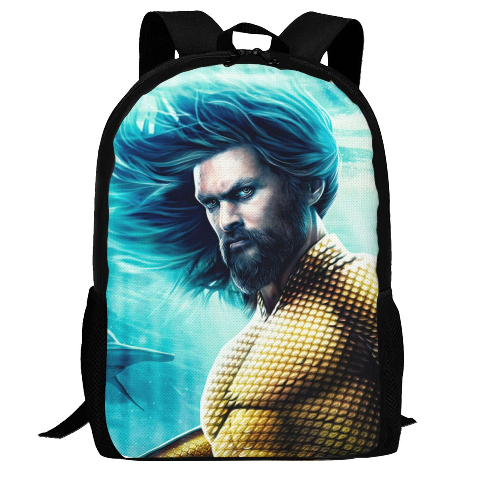 Aquaman Backpack,3d Print Laptop Backpack Lightweight Casual Daypack ...