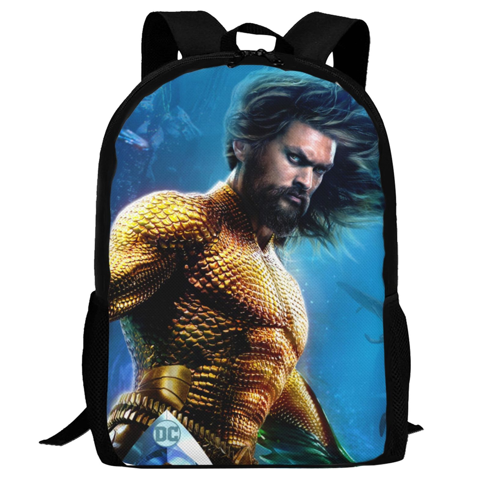 Aquaman Backpack,3d Print Laptop Backpack Lightweight Casual Daypack ...