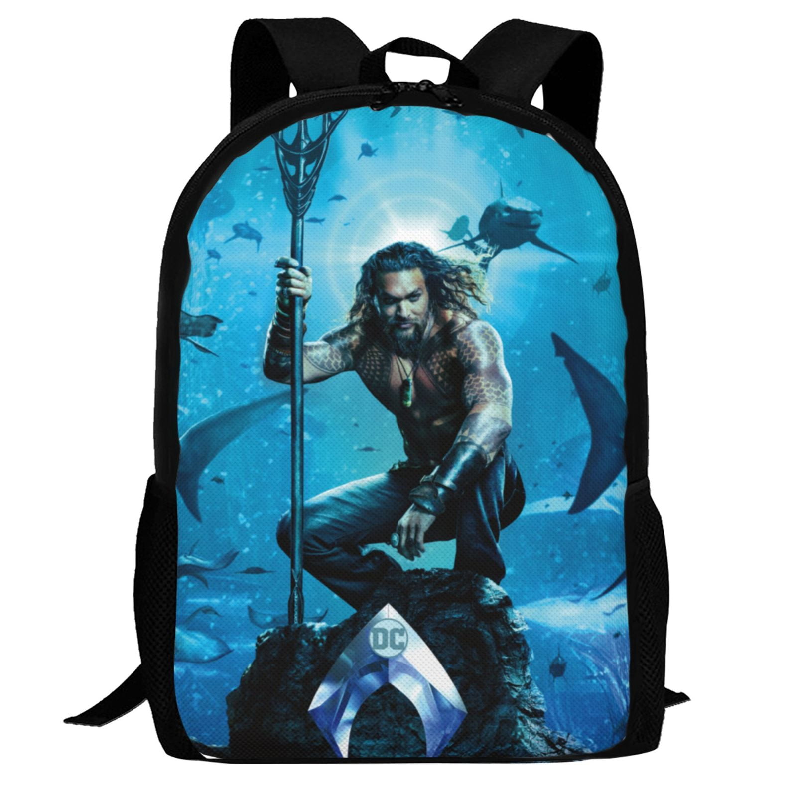 Aquaman Backpack,3d Print Laptop Backpack Lightweight Casual Daypack ...