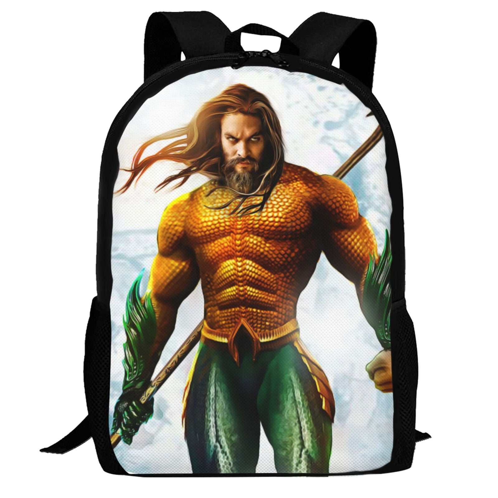 Aquaman Backpack,3d Print Laptop Backpack Lightweight Casual Daypack ...