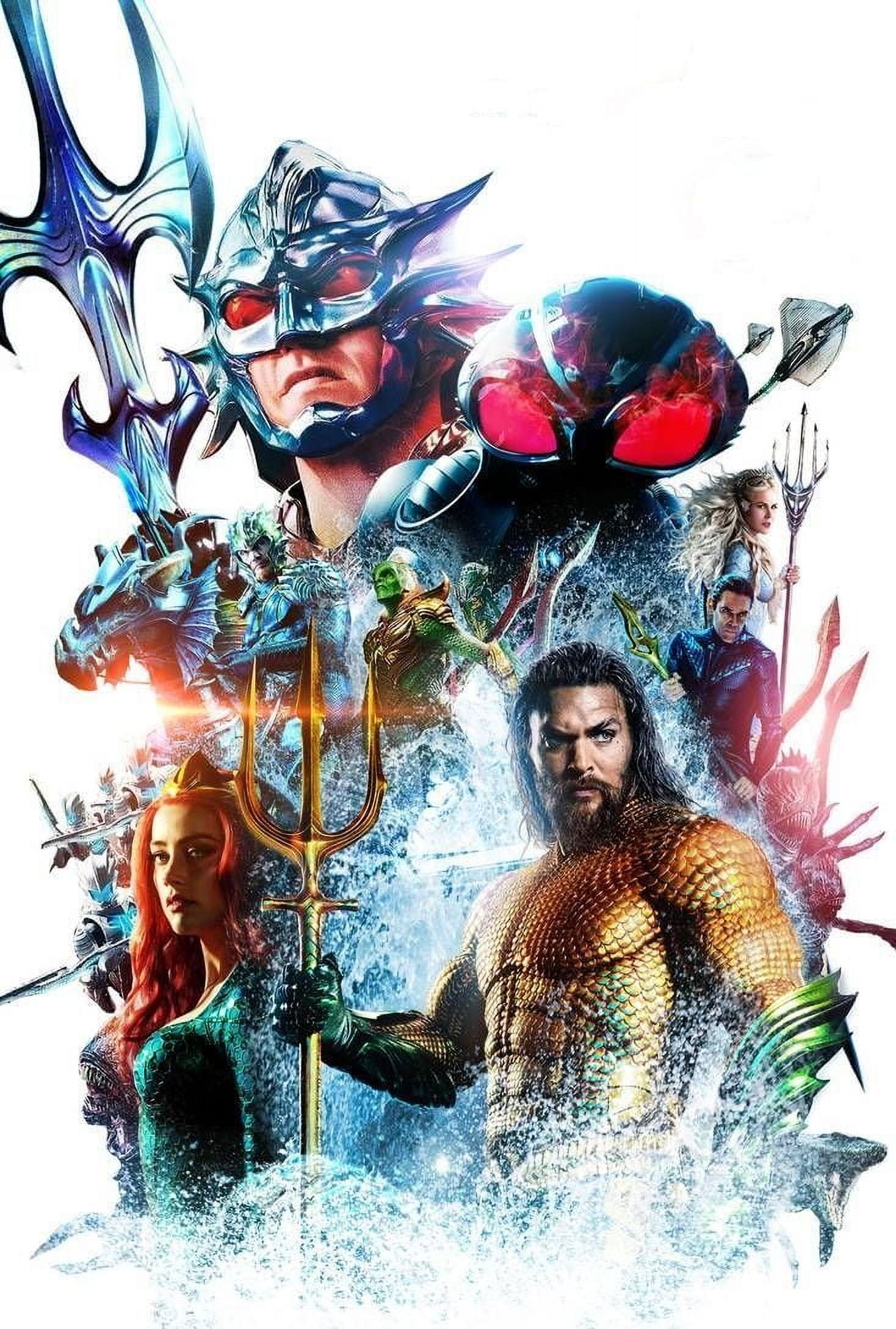 Aquaman Diamond Art Painting Kits for Adults - Superhero 5D Paint with ...