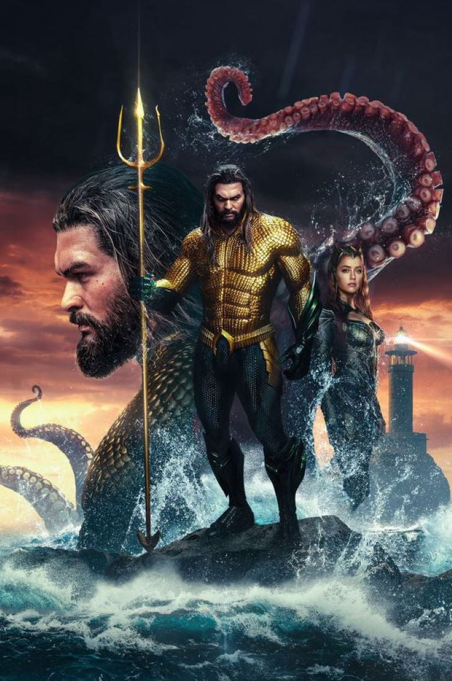 Aquaman Diamond Painting Kits, Diamond Art Kits for Kids, 5D Diamond ...