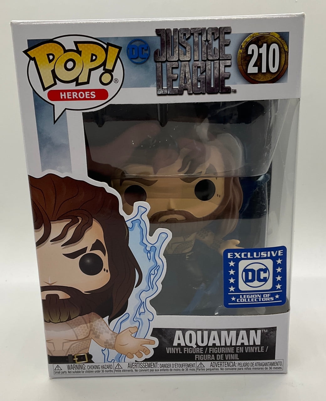 Pre-Owned Aquaman Funko Pop! Justice League #210 DC Legion of ...