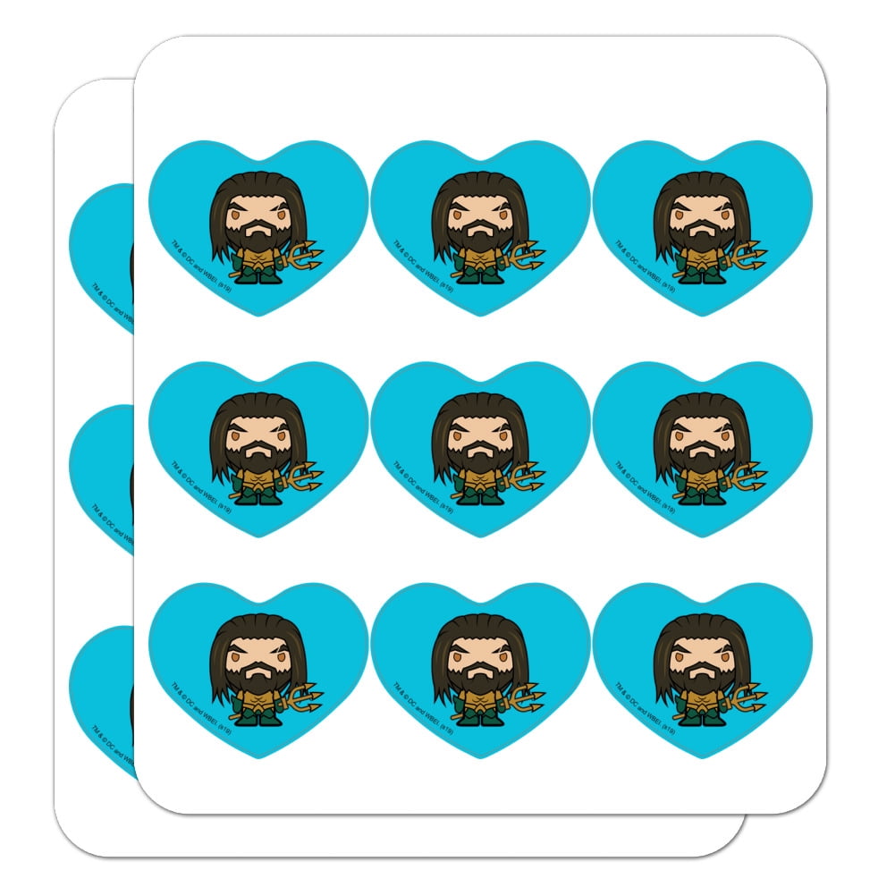 Aquaman Movie Cute Chibi Character Heart Shaped Planner Calendar ...