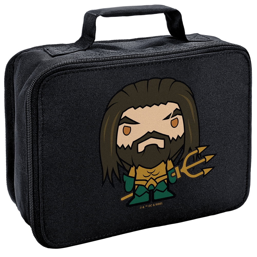 Aquaman Movie Cute Chibi Character Insulated Soft Sided Lunch Box ...