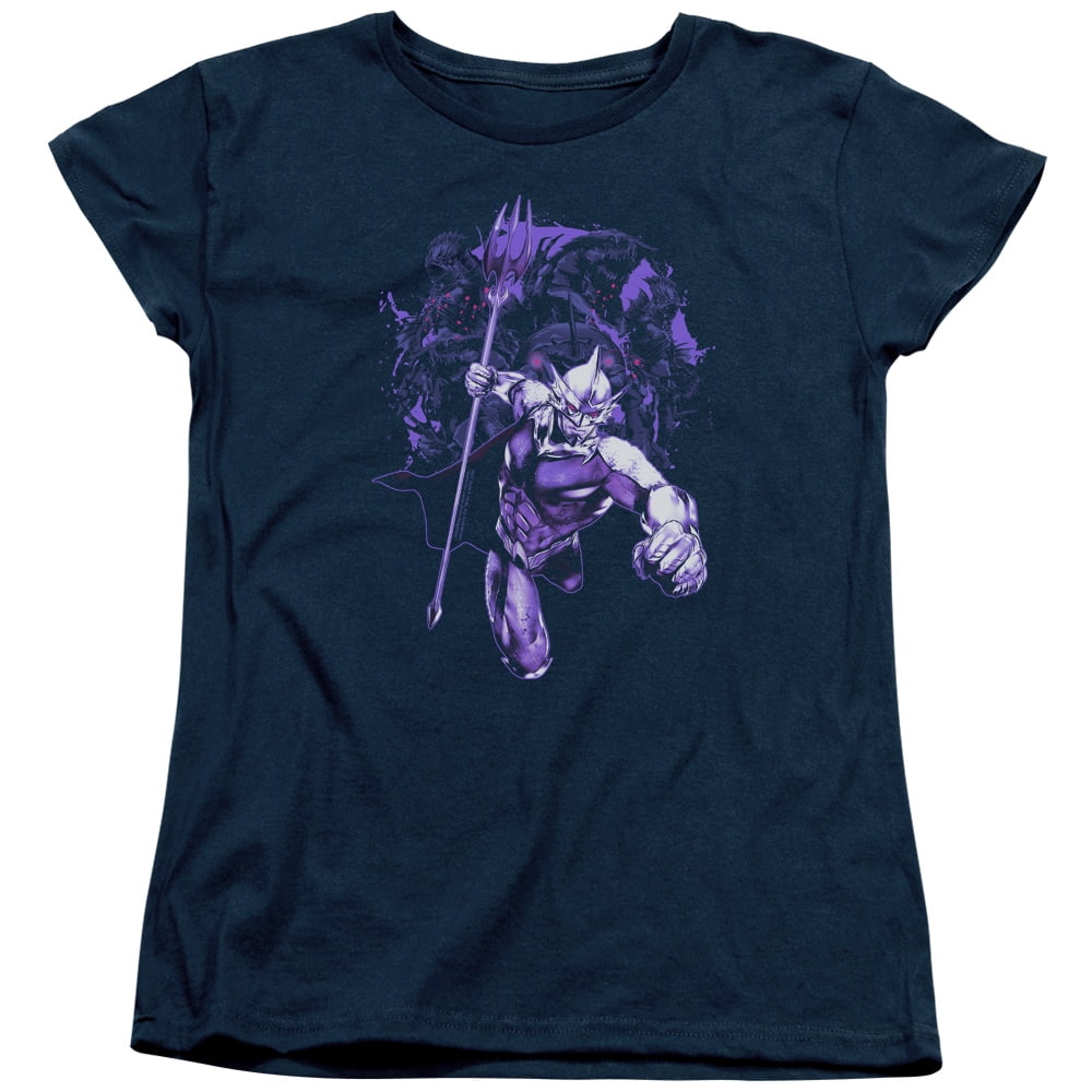Aquaman Movie - Evil Doers - Women's Short Sleeve Shirt - X-Large ...