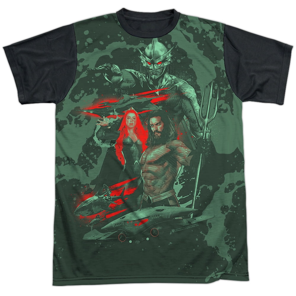 Aquaman Movie Good And Evil Unisex Adult Halloween Costume Sublimated T ...