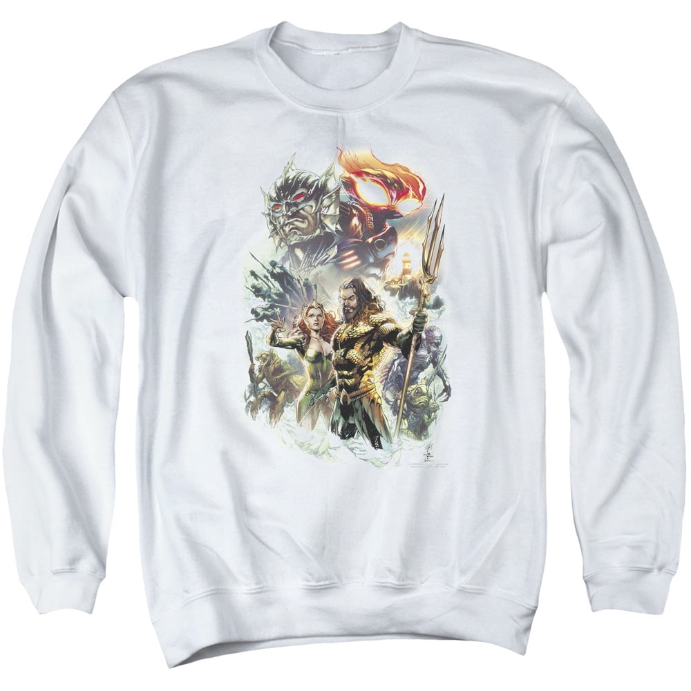 Aquaman Movie - King Of Atlantis - Crewneck Sweatshirt - Large ...