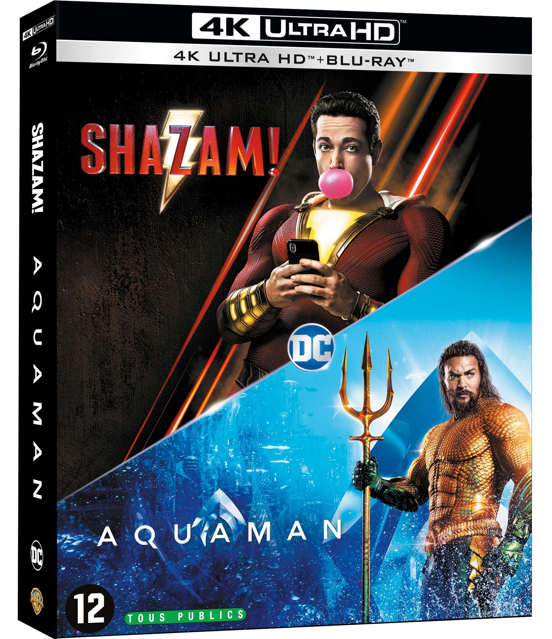 Aquaman + Shazam! (Blu-ray) - Walmart.com