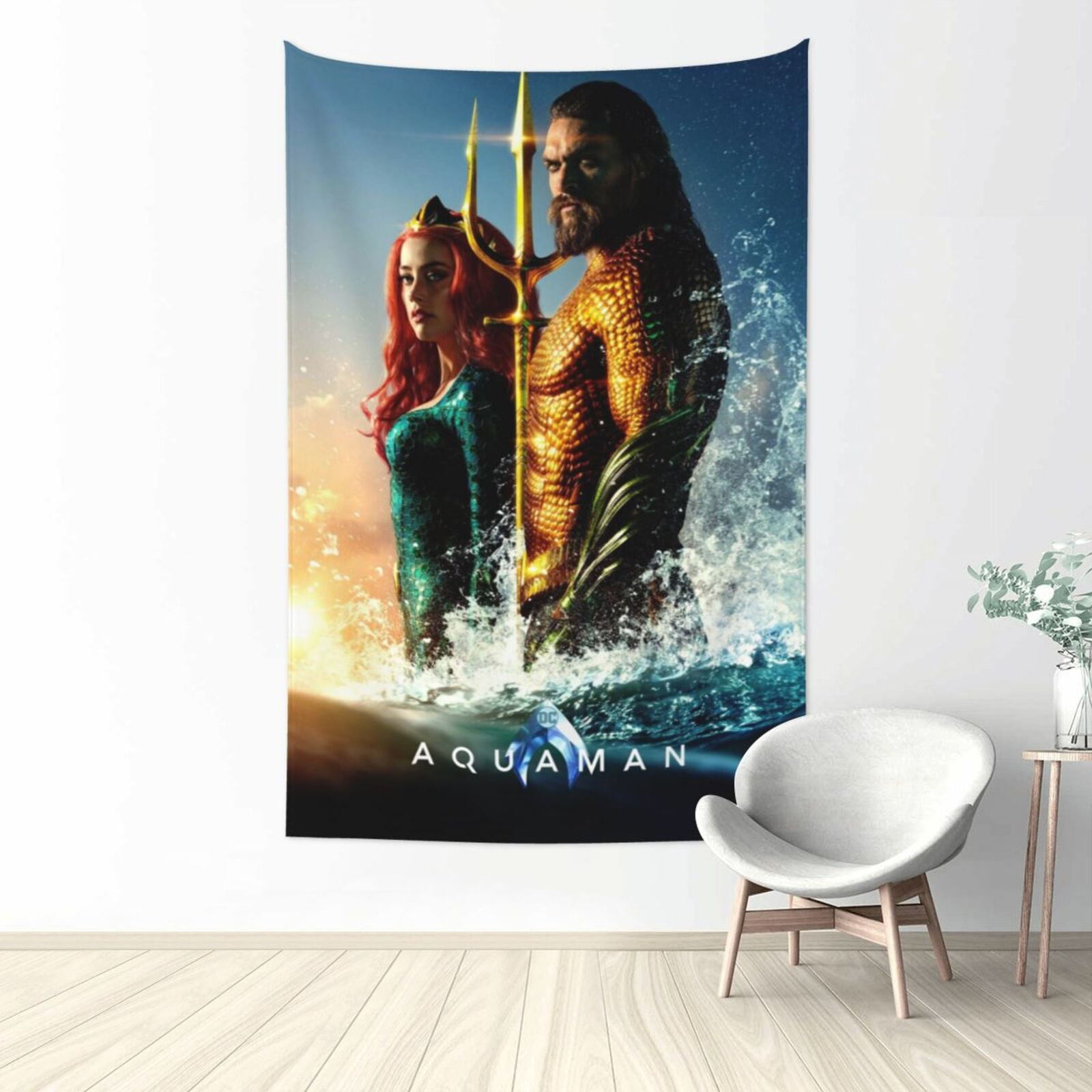Aquaman Tapestry Wall Hanging Home Decoration Wall Blanket Dormitory ...