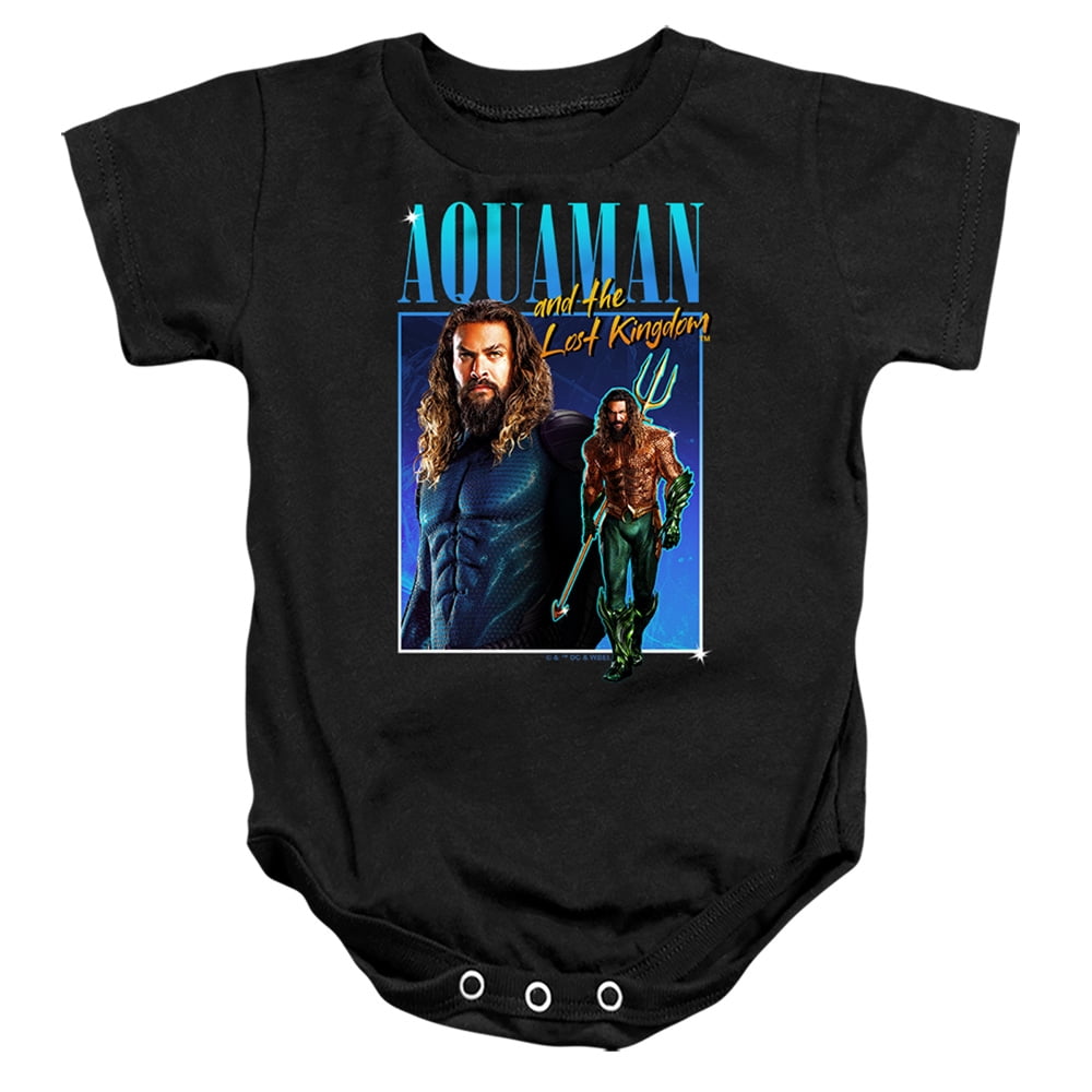 Aquaman and the Lost Kingdom 90'S Style Aquaman Unisex Infant Snap Suit ...