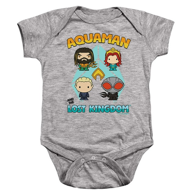 Aquaman And The Lost Kingdom Character Lineup Unisex Infant Snap Suit