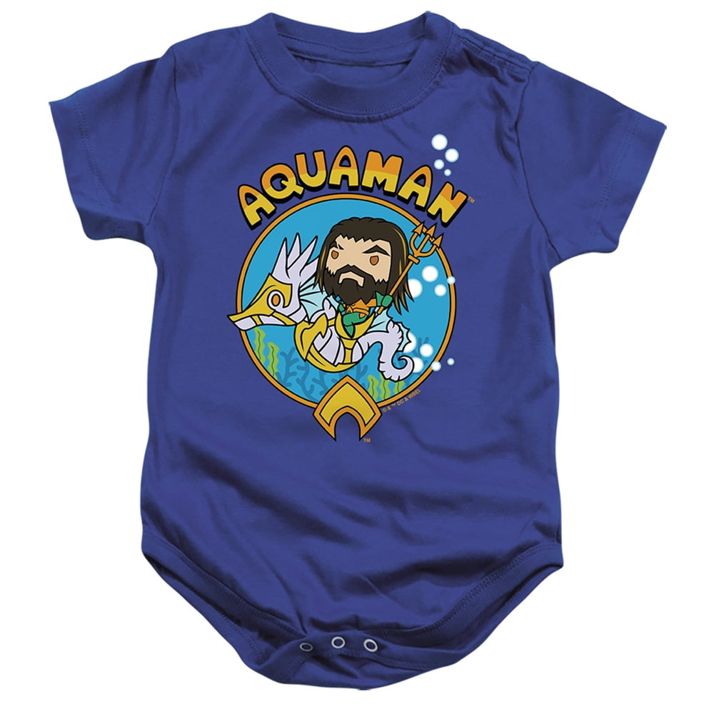 Aquaman and the Lost Kingdom Chibi Aquaman Unisex Infant Snap Suit for ...