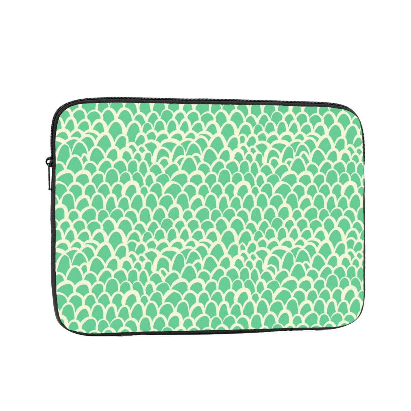 Aquamarine Texture 17 inch Portable Laptop Sleeve Compatible with ...