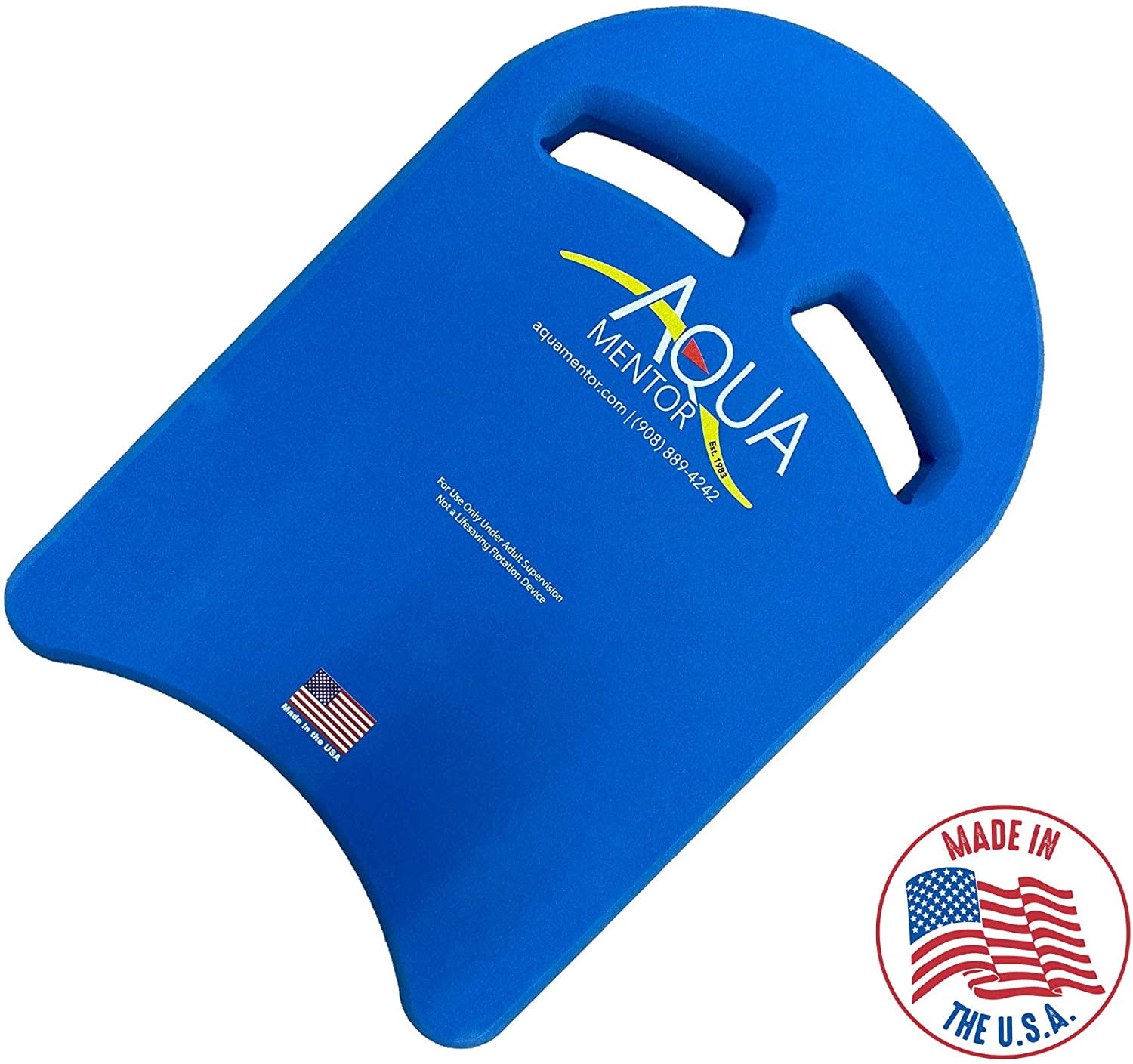 Aquamentor Swim Kickboard (Blue, Junior (11"x16.5"x1.5") - Walmart.com