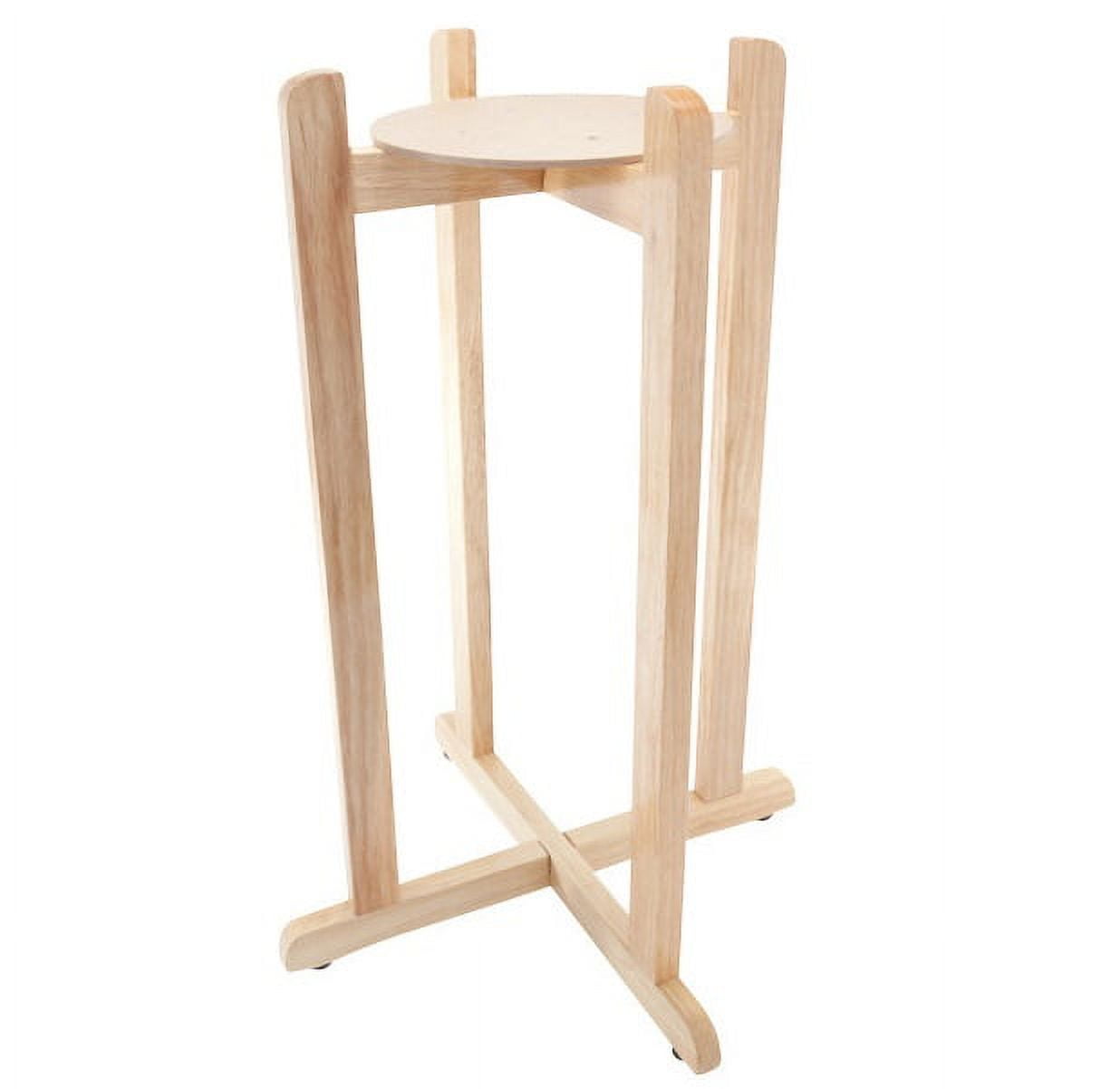 Aquanation Floor Wood Stand Natural Varnish, 27" for Water Crock, Water ...