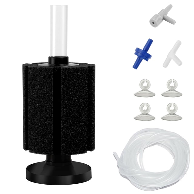 Aquaneat Aquarium Bio Sponge Filter Breeding Fry Betta Shrimp Nano Fish ...