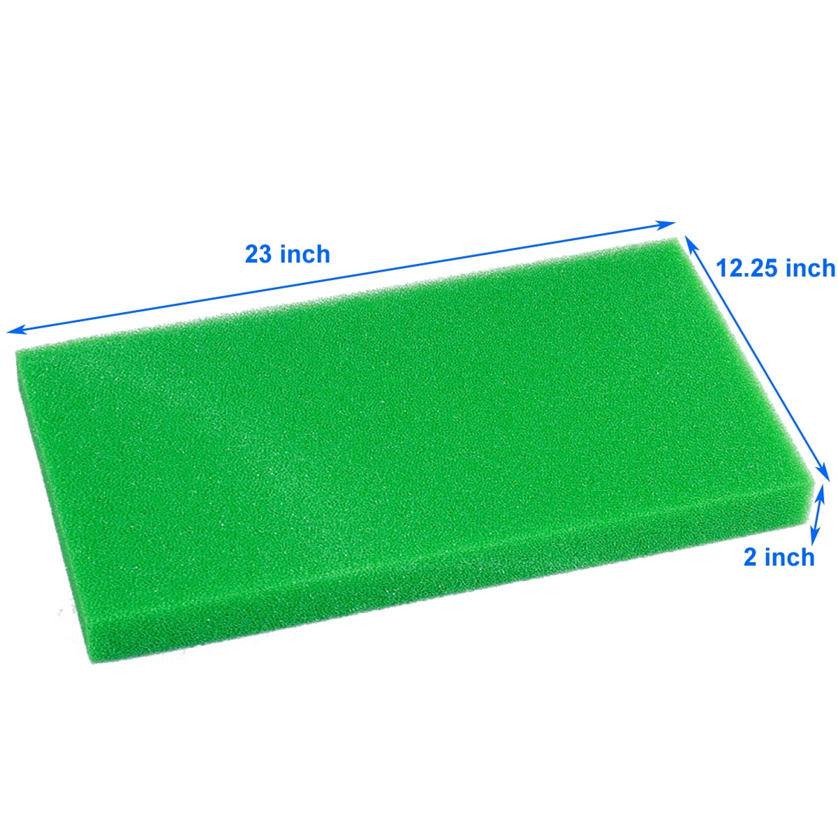 Aquaneat Aquarium Filter Sponge Open Cell Foam Sheet Bio Sponge Filter ...