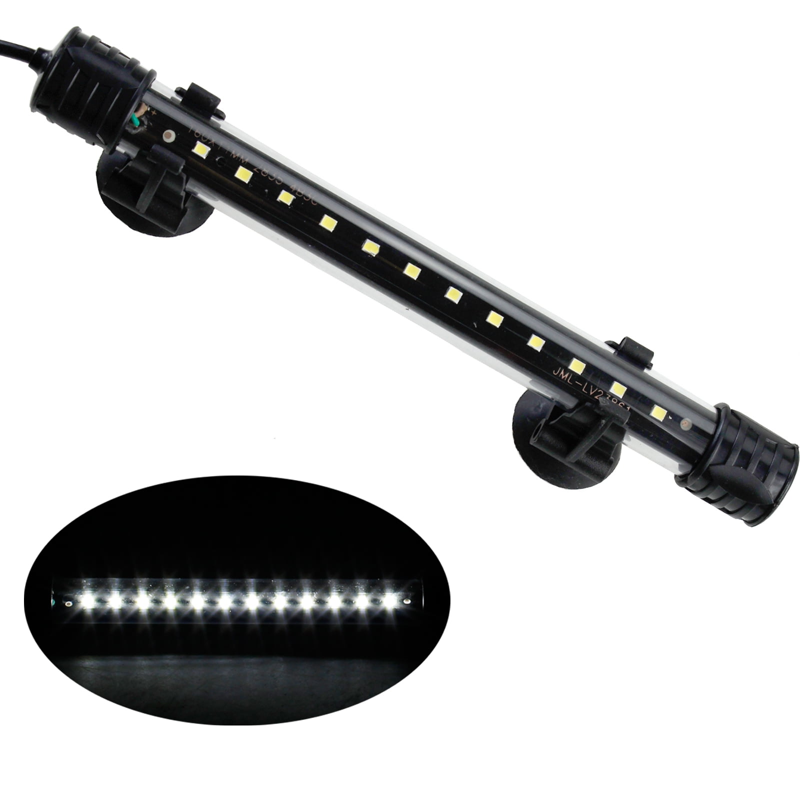 Aquaneat 12 LED Aquarium Submersible Light, Waterproof Fish Tank ...