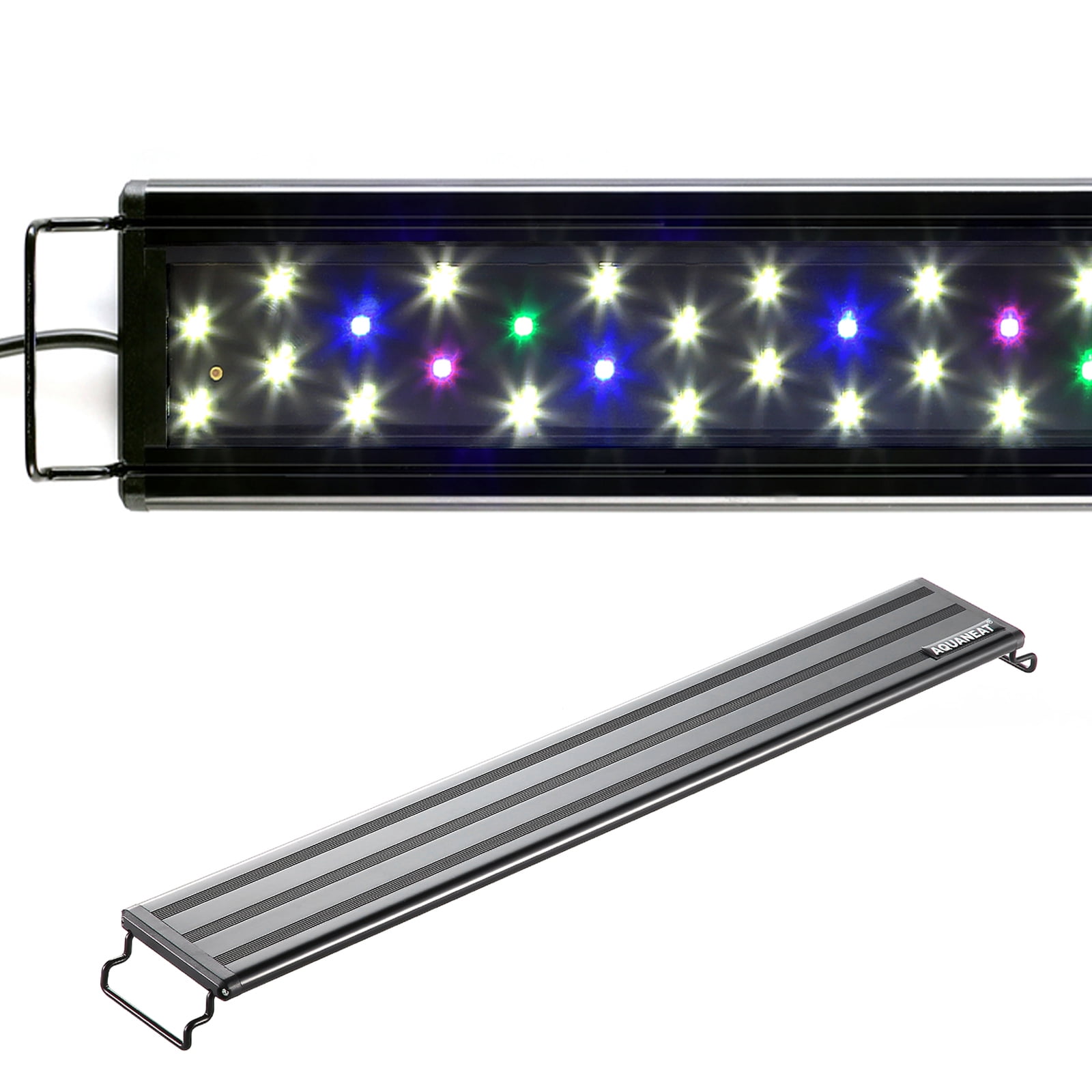 Aquaneat LED Aquarium Lamp, Multicolor Full Spectrum, 48-54 inch Fish ...
