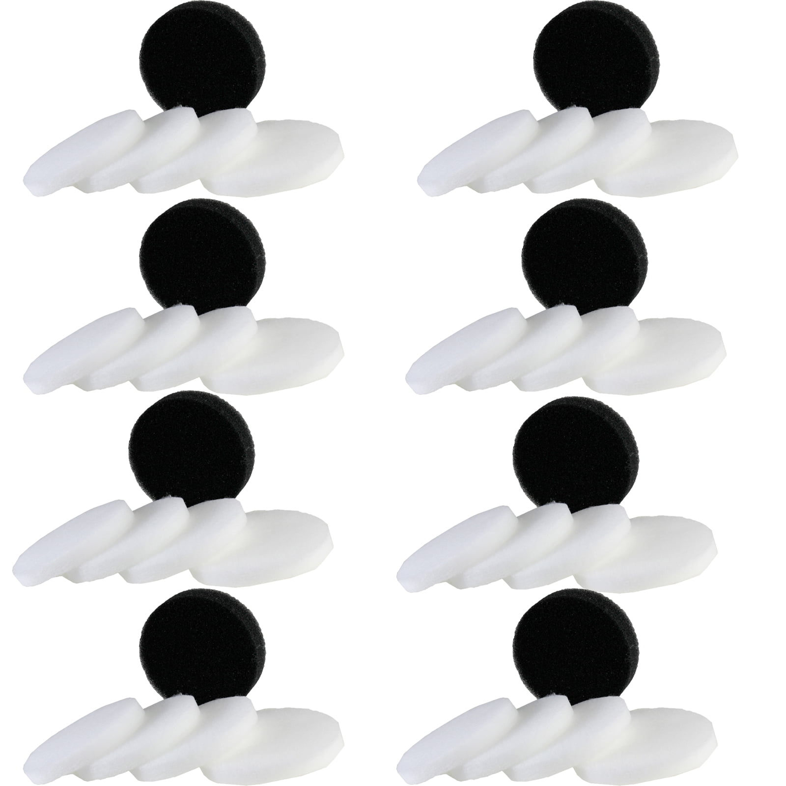 Aquaneat Replacement Canister Filter Pads Compatible to SUNSUN HW-604B ...