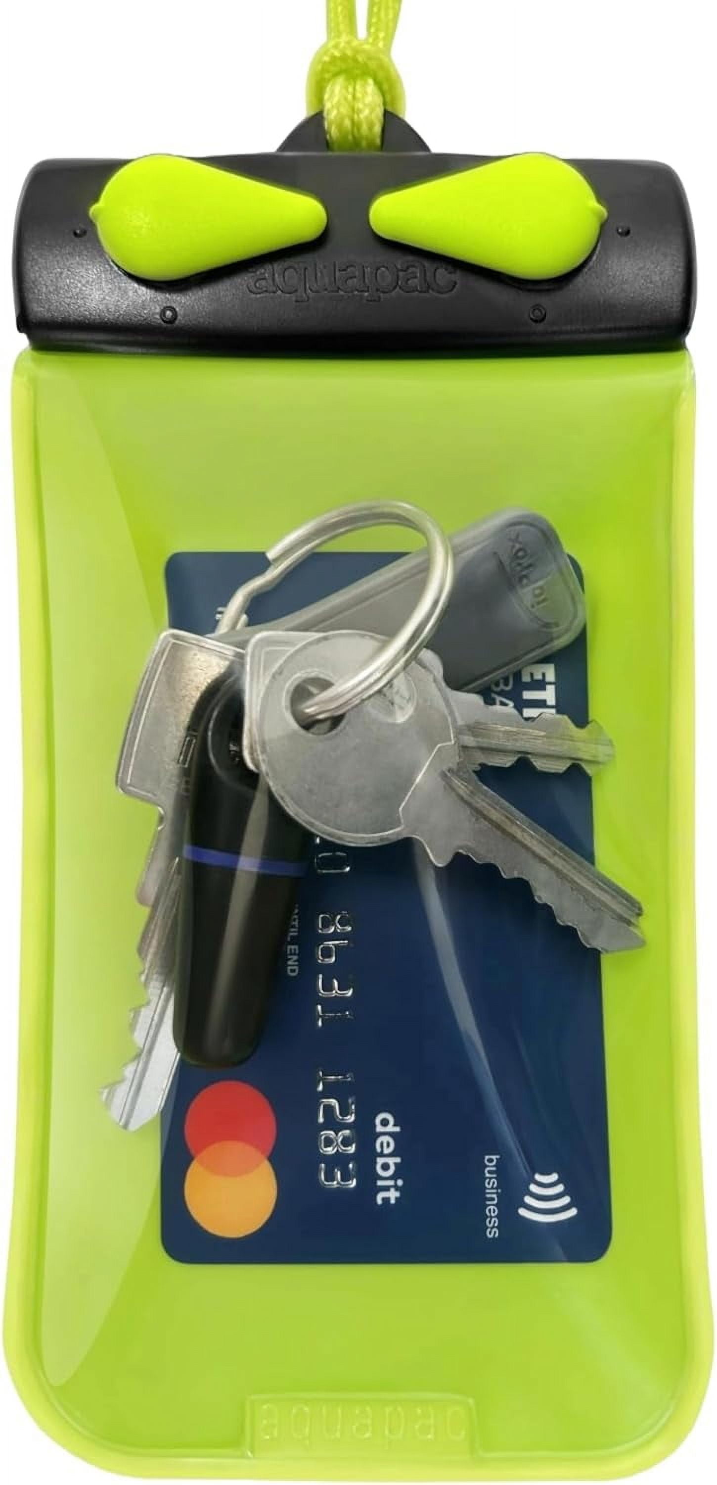 Aquapac KEYMASTER Lime Green – Protect and Carry Keys, Cards and Small ...
