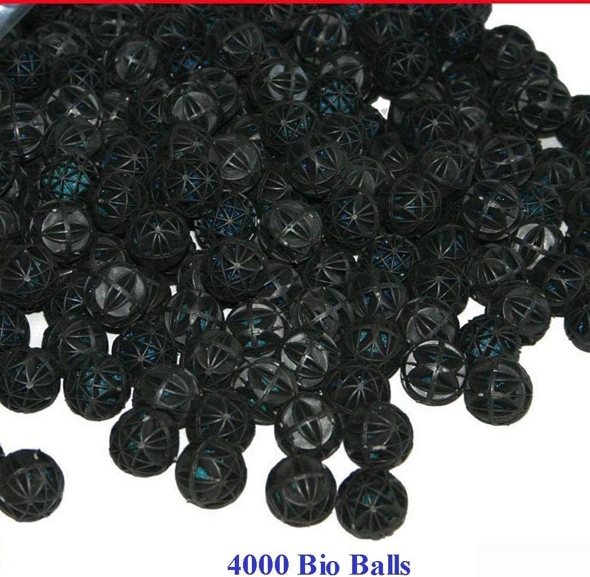Aquapapa 4000 PCS 1" Bulk Biochemical Bio Balls with Sponge Core Design ...