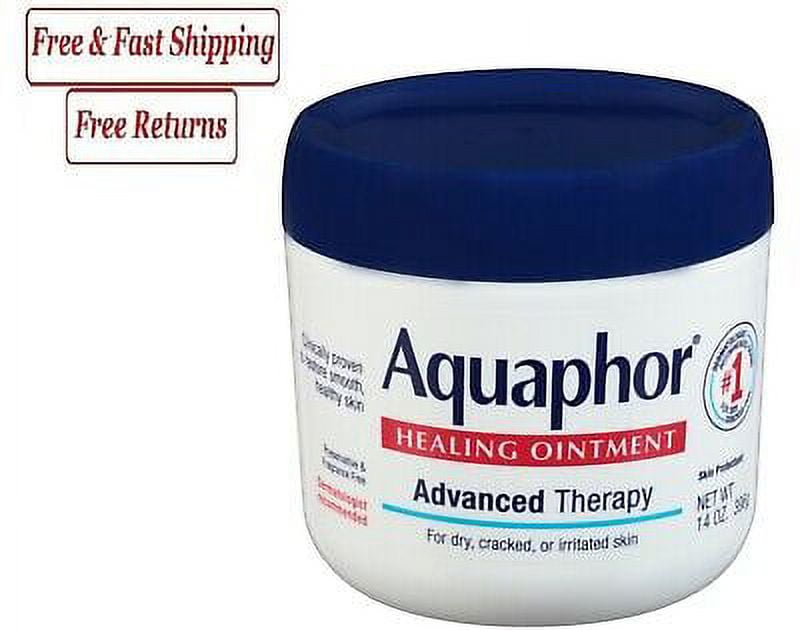 Aquaphor Advanced Therapy Healing Ointment For Dry Cracked Skin 14 oz ...