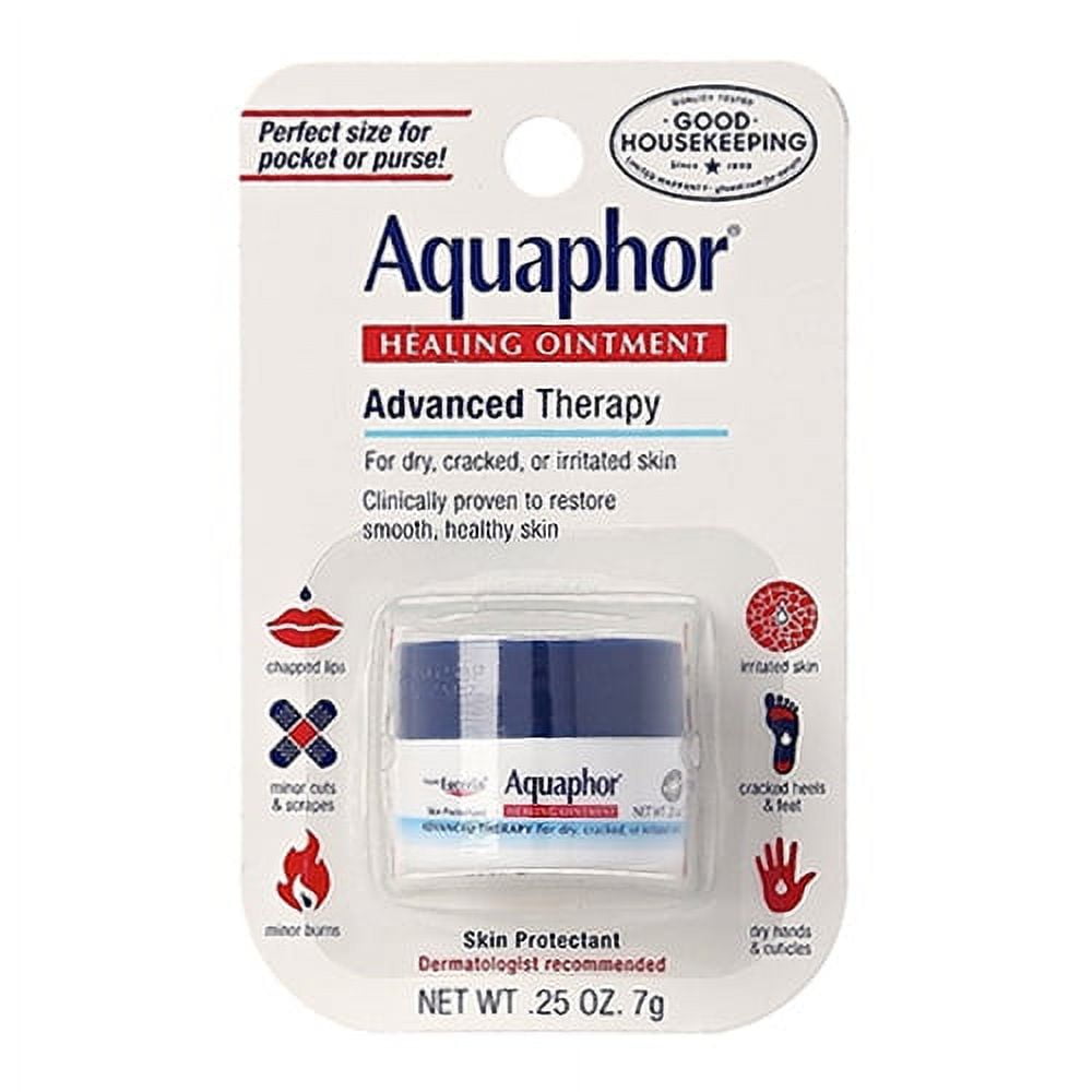 Aquaphor Advanced Therapy Healing Ointment For Skin Protectant, 0.25 Oz ...