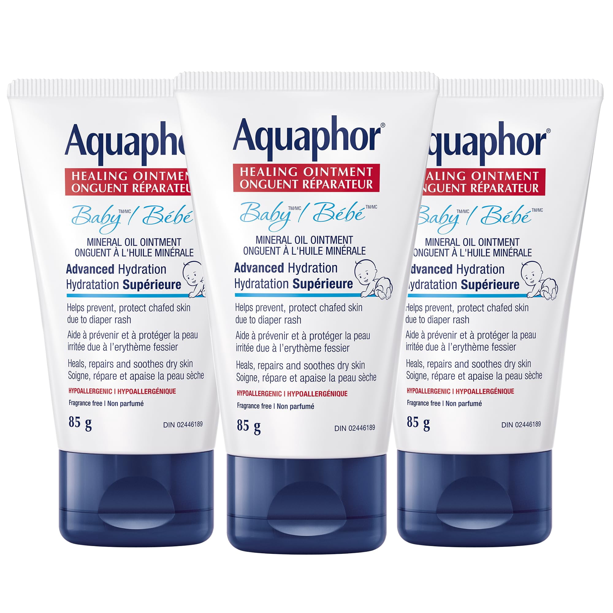 Aquaphor Baby Healing Ointment for Baby's Sensitive Skin, Multipurpose ...