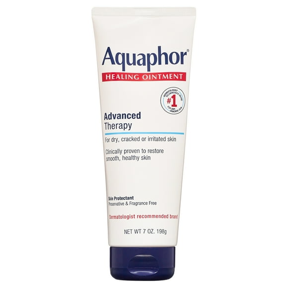 Aquaphor Healing Ointment Advanced Therapy Skin Protectant, 7 Oz Tube