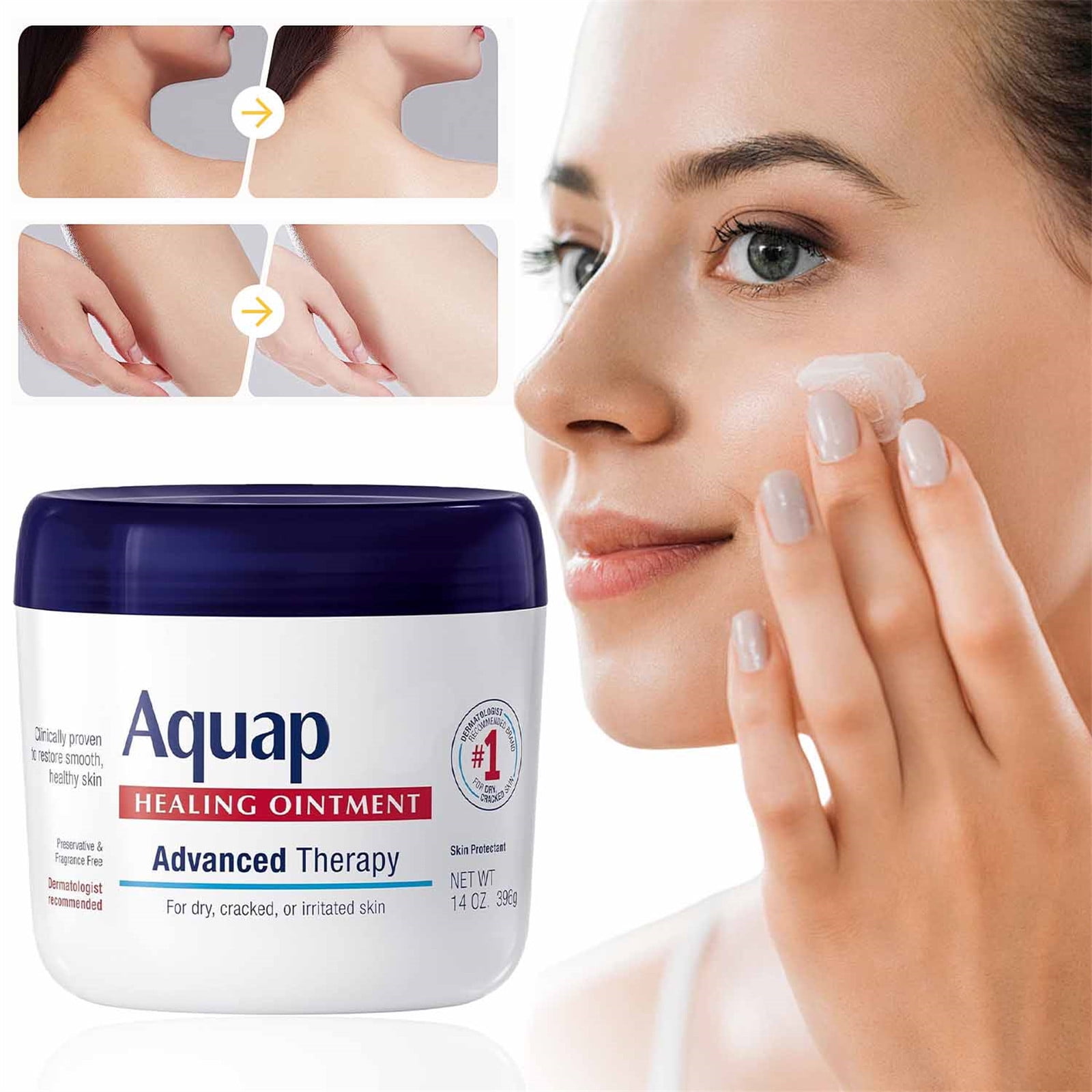 Aquaphor Healing Ointment Advanced Therapy Skin Protectant For Dry ...