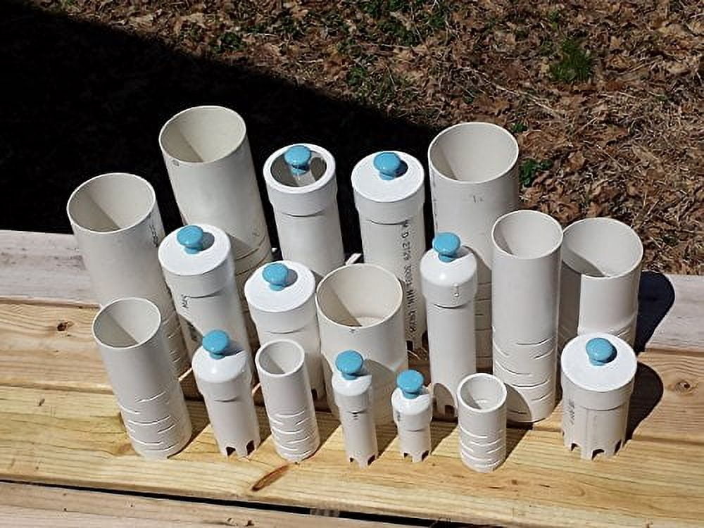 Aquaponics Bell Siphon Kit For IBC Growbed 12" Media: Easily Adjustable ...