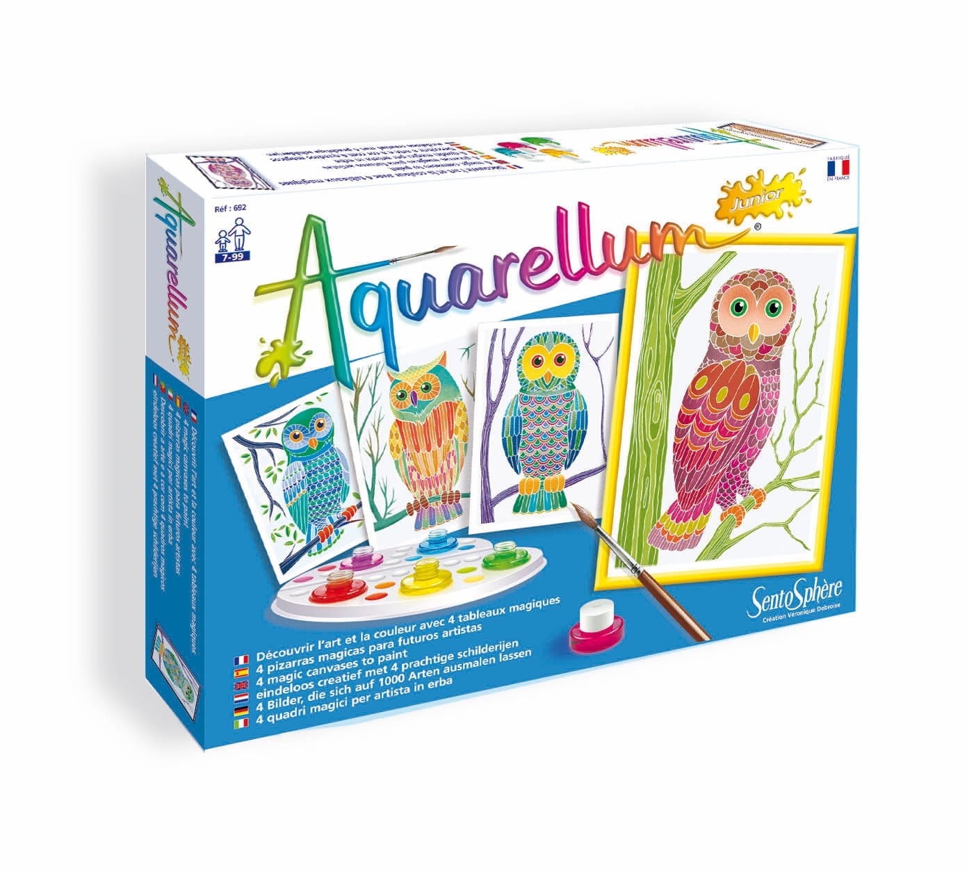 Aquarellum Junior, Owls - Walmart.com