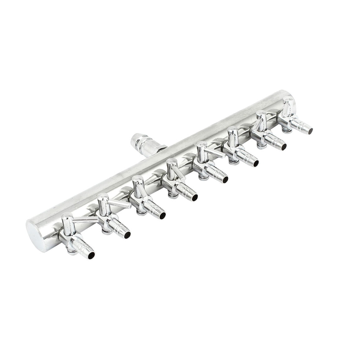 Aquarium 8 Way 9.5mm Tube Dia Air Flow Splitter Lever Pump Control ...