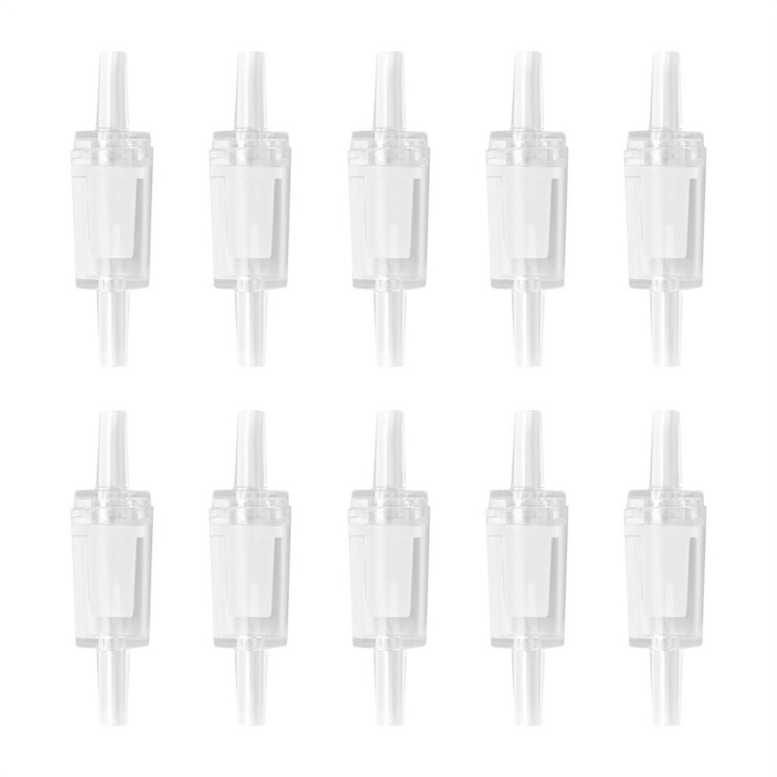 Aquarium Air Pump Check Valves Plastic One Way Non-Return Check for ...