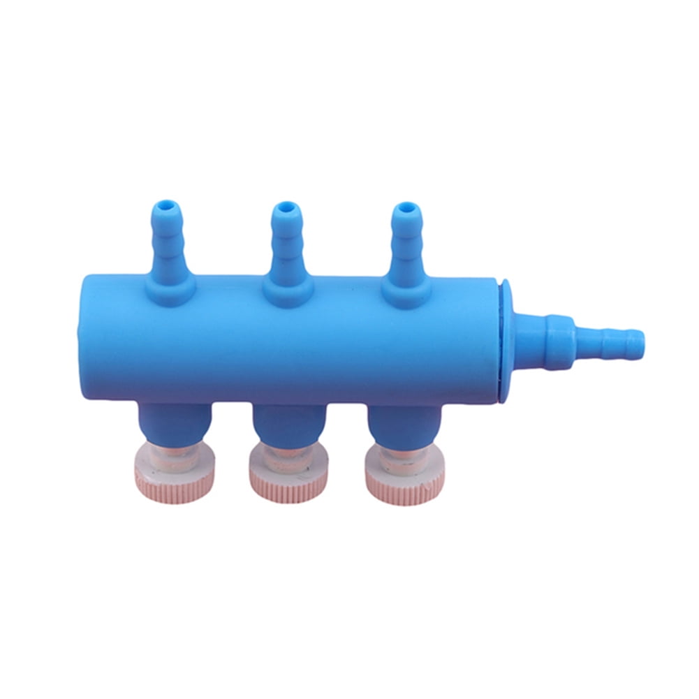 Aquarium Air Pump Hose Splitter Air Distributor Adjustable Tracheal ...