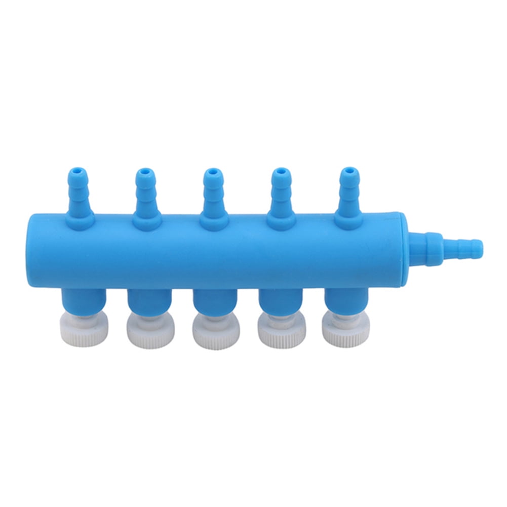 Aquarium Air Pump Hose Splitter Air Distributor Adjustable Tracheal ...